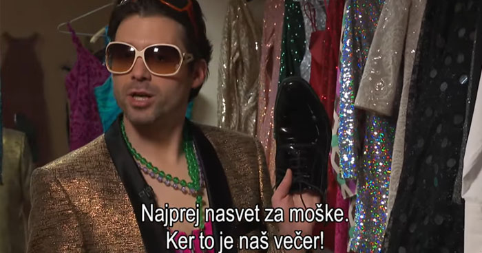 Tilen Artač nasmejal kot modni oblikovalec: Govoril je o maturantskem ...