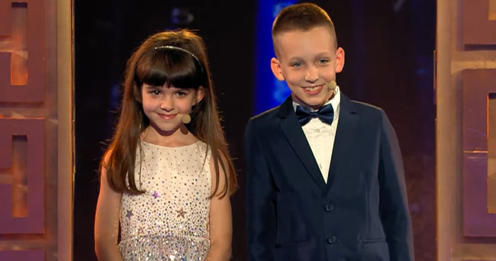 9-letni Edvard in 7-letna Frida v finale: Znova sta pokazala, kako ...